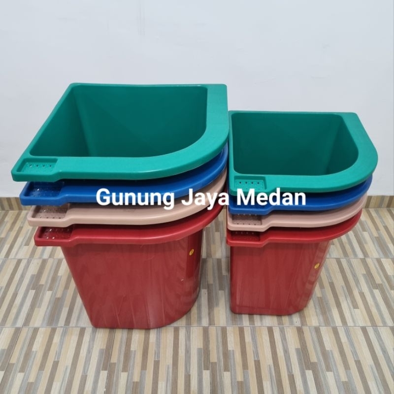 Jual Bak Air Bak Mandi Plastik Sudut Besar Kecil | Shopee Indonesia
