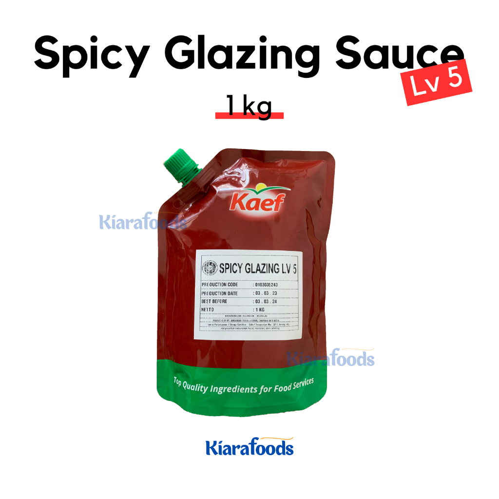 Jual Saos Fire Level 5 Pedas | Spicy Glazing lvl 5 1kg | Spicy Glazing ...