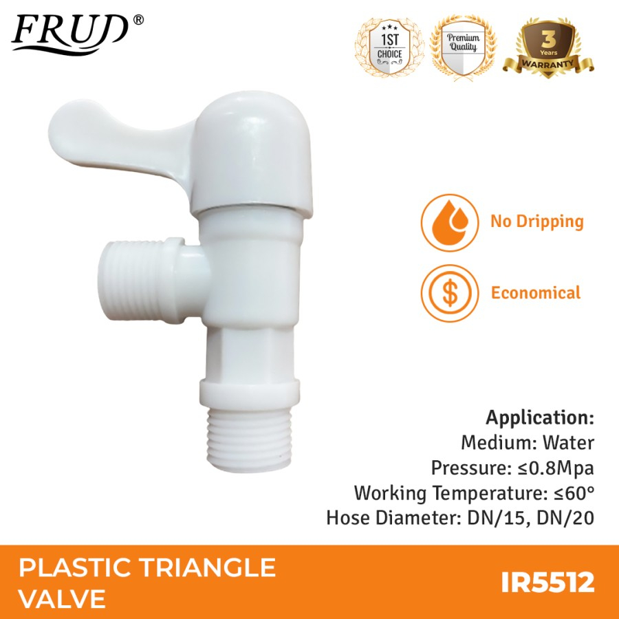 Jual Ferroli Frap FRUD IR5112 Kran Cabang PVC| Kran Sower Plastik ...