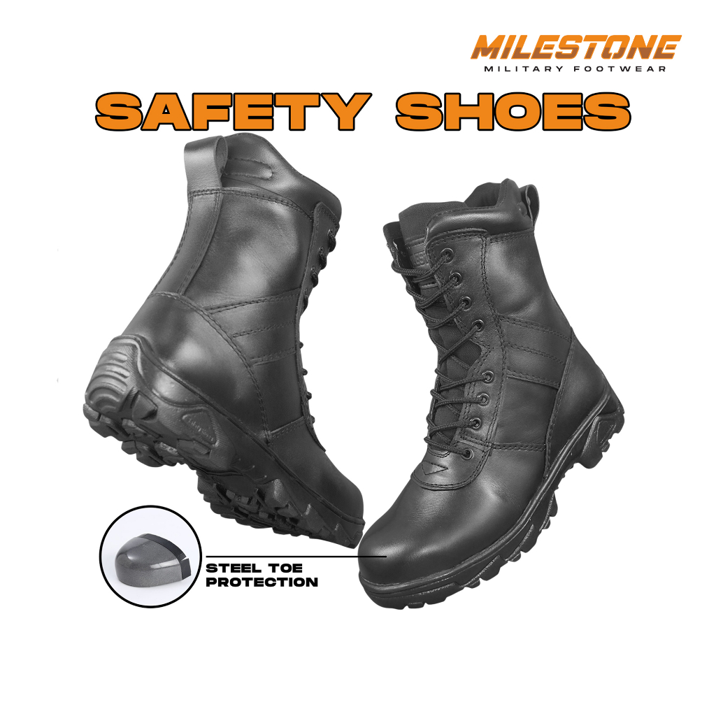 Jual Sepatu Kulit Pria Ada Besi Diujung Sepatu Bahan Kulit Asli ...