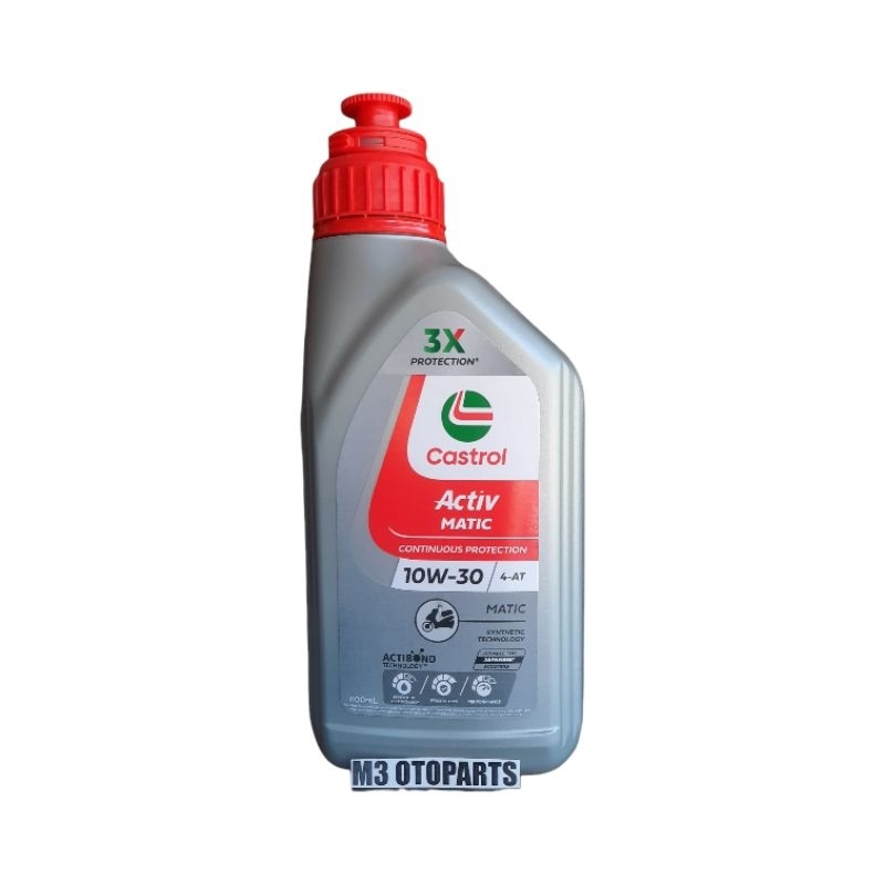 Jual Castrol Activ Matic 10W/30 | 800 ml - Oli Motot Matic | Shopee ...