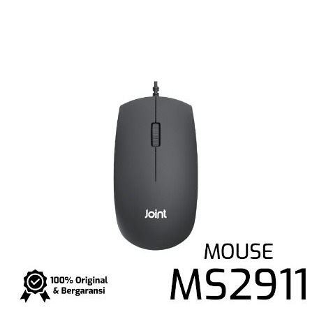 Jual JOINT Wired Mouse MS2911 Black Office Stylish Simple | Shopee ...
