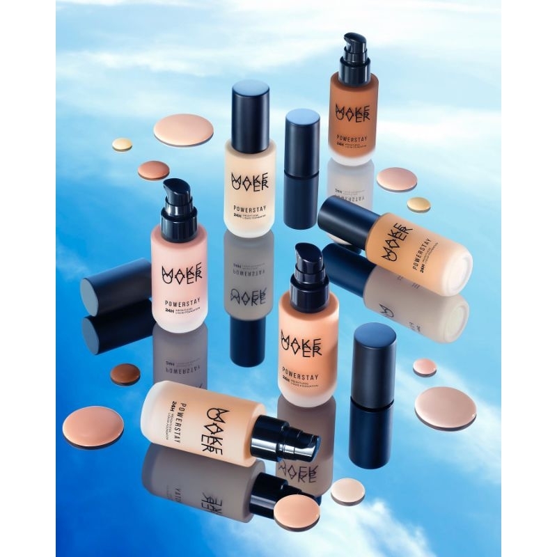 Jual makeover powerstay liquid foundation | oily skin matte | kulit ...