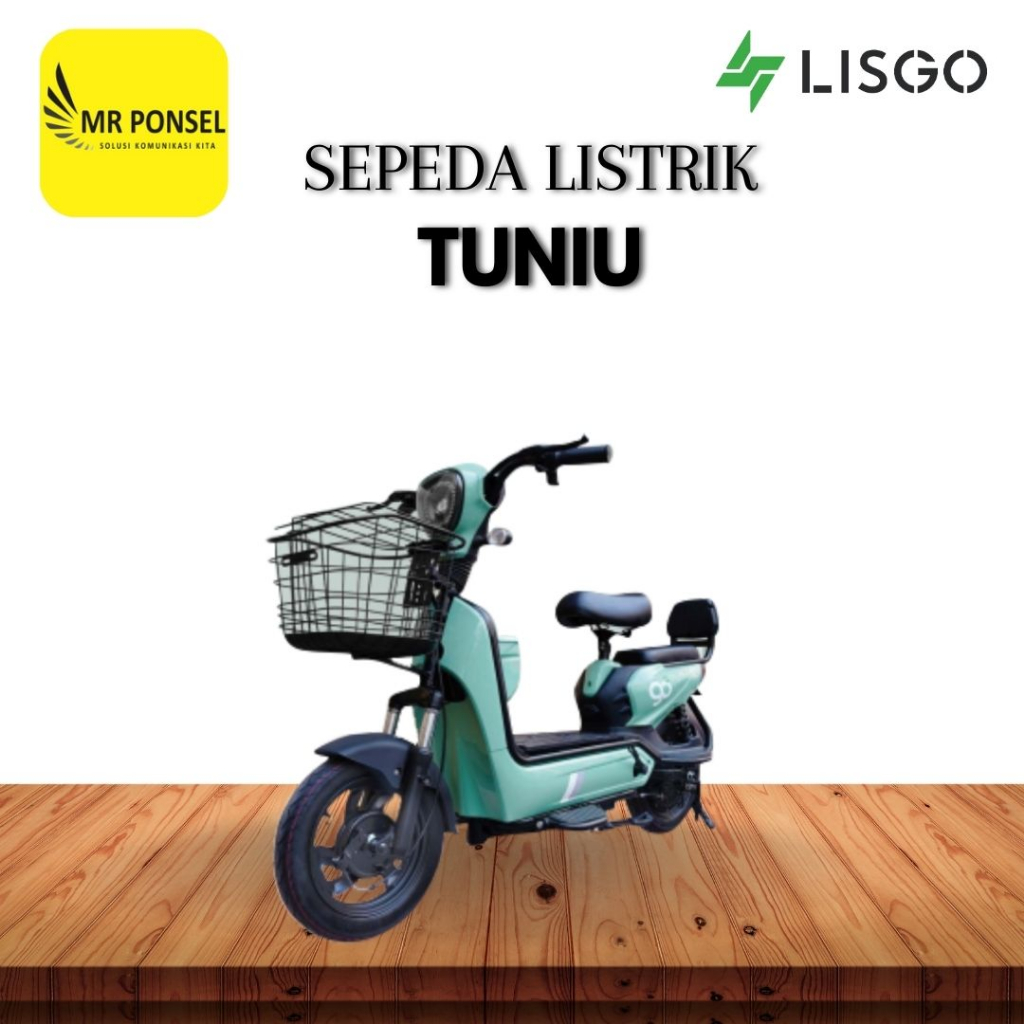 Jual SEPEDA LISTRIK LISGO TUNIU 48V/12AH 48V/20AH Garansi Resmi ...