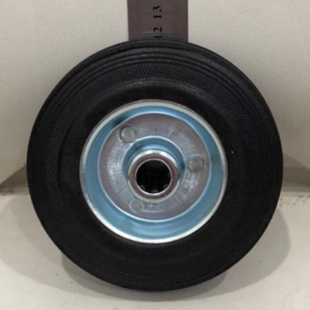Jual 5” inchi roda only saja roda gepeng roda karet hitam roda etalase ...