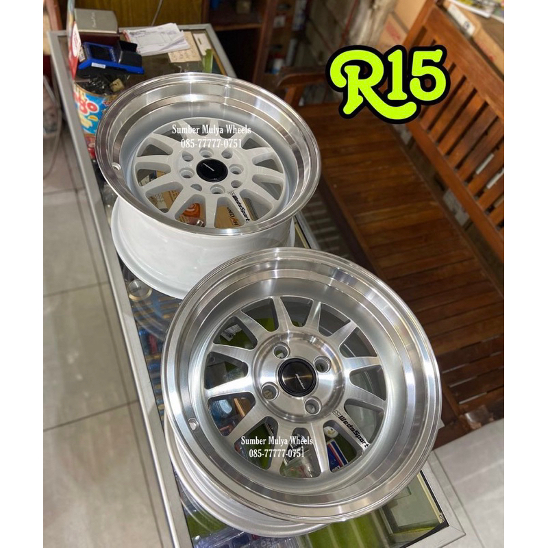 Jual (4pc) Velg R15 Wedsport SA-75R. Sumber Mulya Wheels. Velg mobil ...