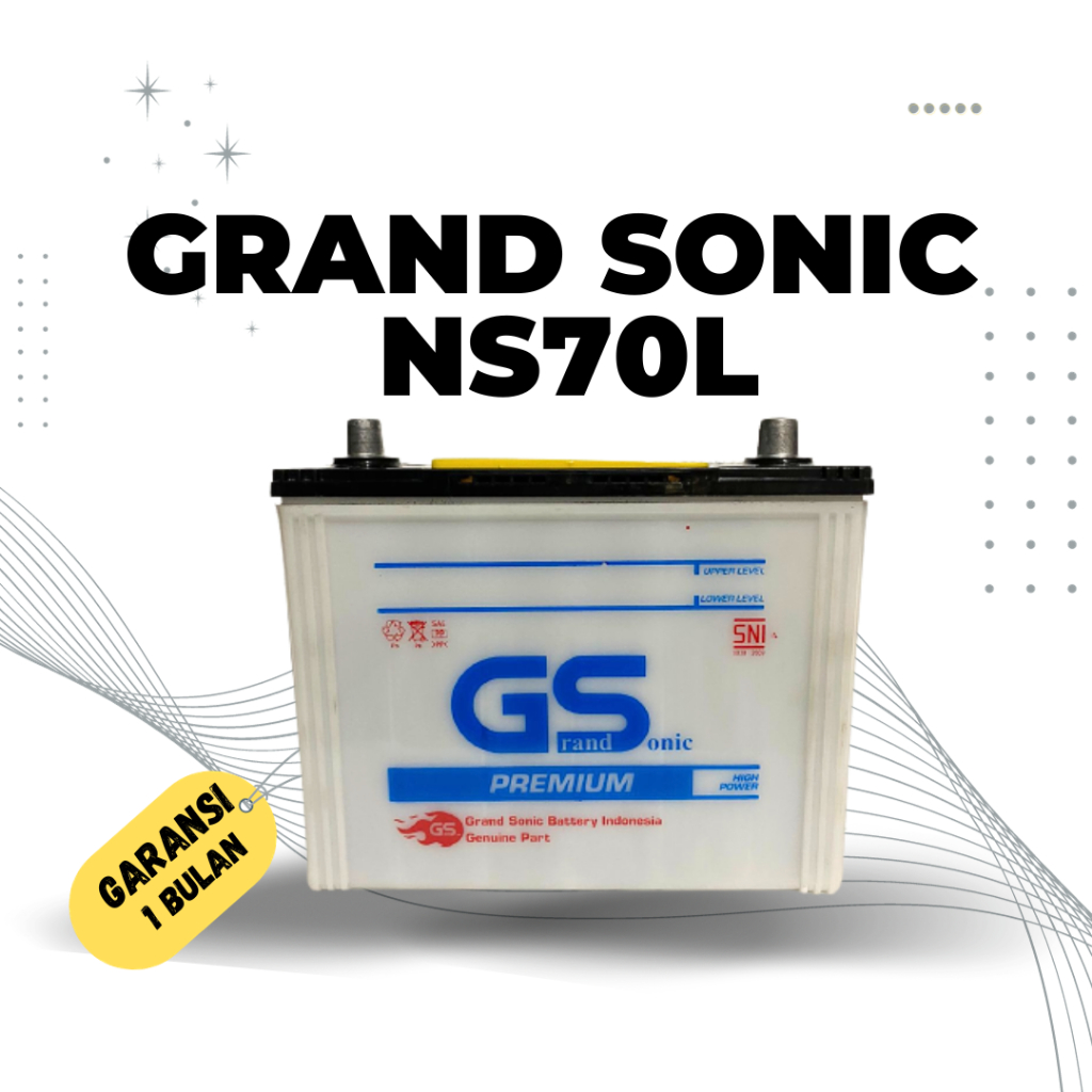 Jual Aki Basah Mobil MITSUBISHI PAJERO NS70L (65D26L) GS GRAND SONIC LM | Shopee Indonesia