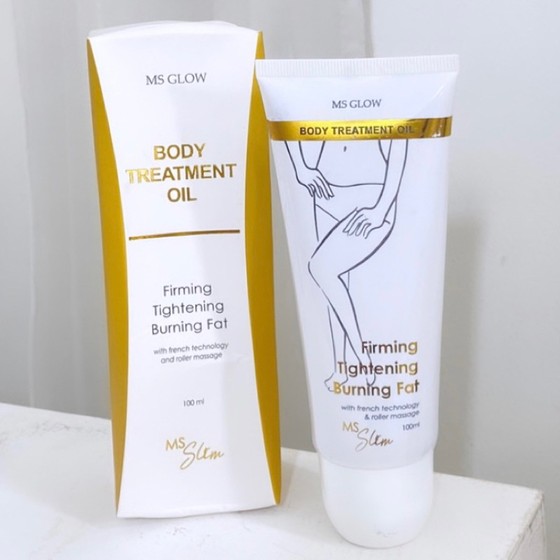 Jual MS Glow MS Slim Body Treatment Oil (preloved) | Shopee Indonesia