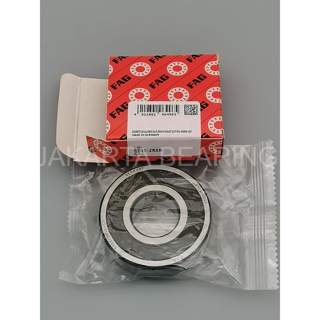 Jual Ball Bearing FAG 6305 2RSR C3 ORIGINAL | Shopee Indonesia
