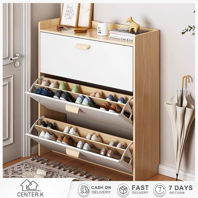 Jual Homedoki Rak Sepatu / Lemari Sepatu Kayu / Lemari Kabinet Kayu ...