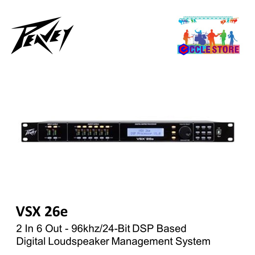 Jual PEAVEY VSX 26e - 96kHz/24-Bit Digital Loudspeaker Management ...