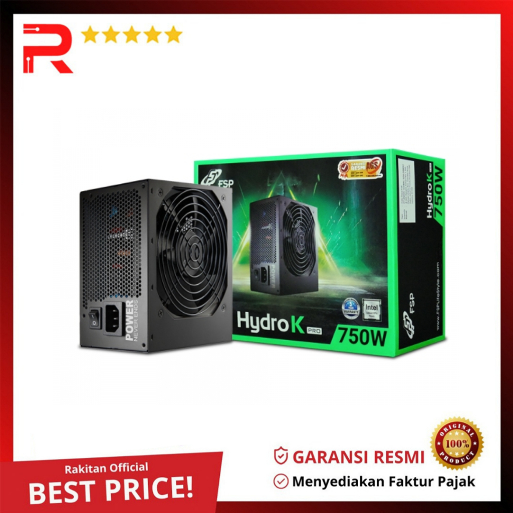 Jual FSP Power Supply HYDRO K PRO 750W 80+ Bronze psu 750 w | Shopee Indonesia