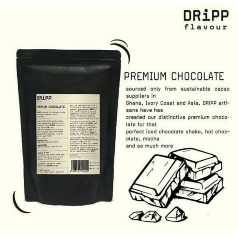 Jual DRIPP Premium Chocolate Powder - Bubuk Coklat Premium 760 gr ...