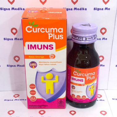 Jual Curcuma Plus Imuns Rasa Jeruk 60 ml - Untuk Meningkatkan Daya ...
