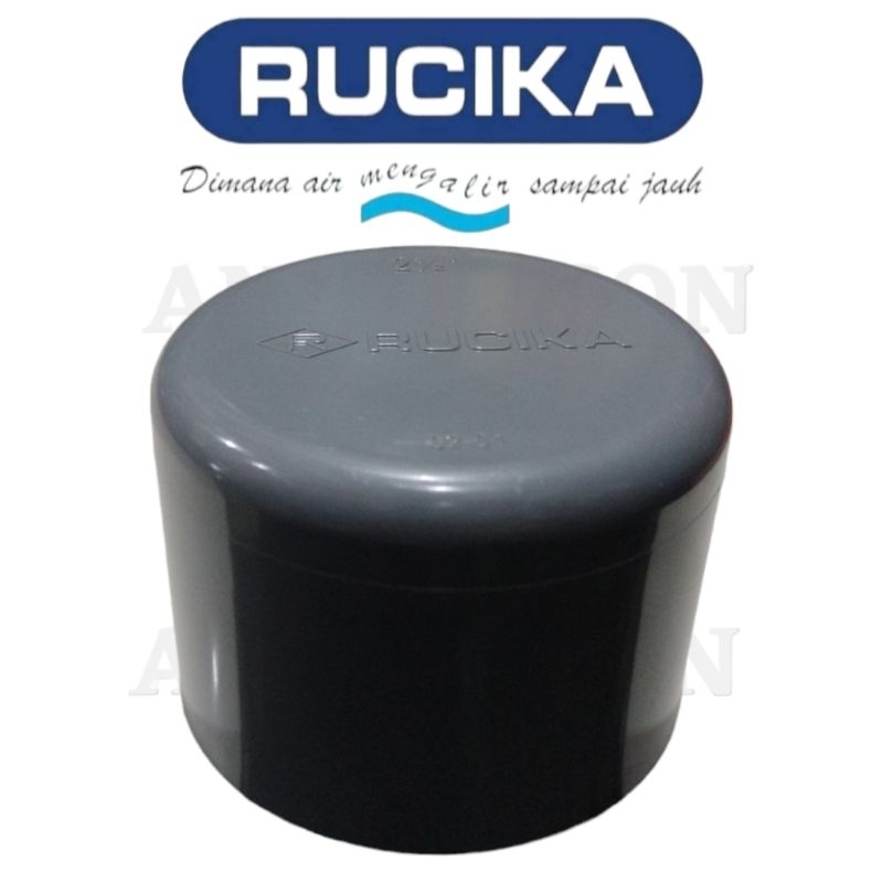 Jual DOP 2½ INCI RUCIKA CAP 2½" RUCIKA TUTUP POLOS PIPA PVC 21/2 INCI D ...