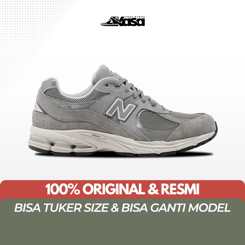 Jual Sepatu Sneakers Unisex NB 2002R Marblehead Light Aluminum | Shopee ...