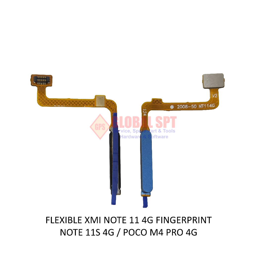 Jual FLEXIBLE XIAOMI REDMI NOTE 11 4G FINGERPRINT / SIDIK JARI NOTE 11S ...