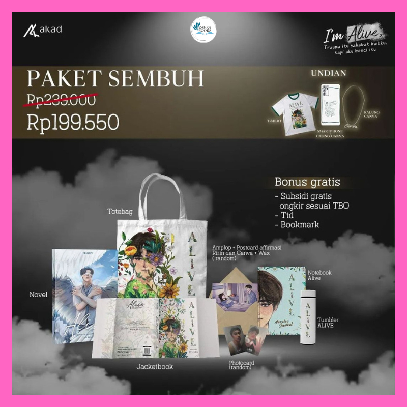 Jual Novel Alive : Trauma Itu Sahabat Baikku, Tapi Aku Benci Itu ...