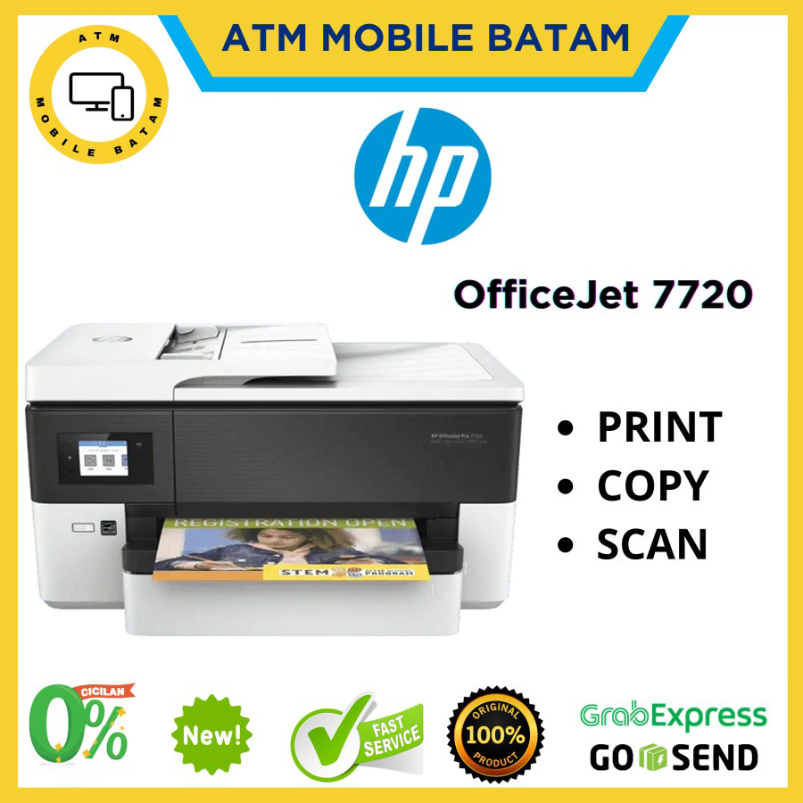 Jual Printer HP OfficeJet 7720 (All in one) | Shopee Indonesia