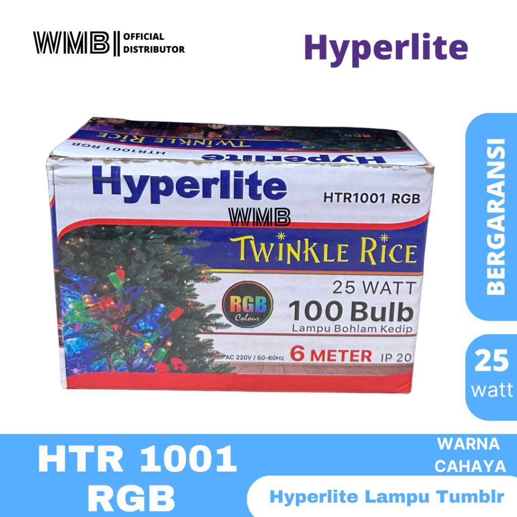 Jual HTR 1001 Hyperlite Lampu Tumbler RGB 25 Watt | Shopee Indonesia