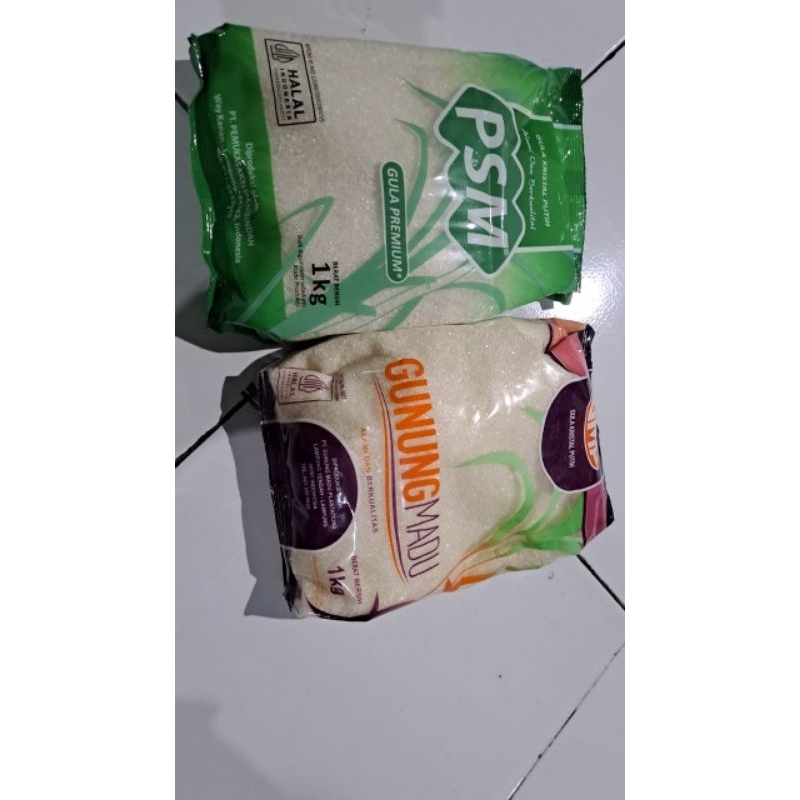 Jual GULA KRISTAL MANIS GMP PSM 1KG | Shopee Indonesia