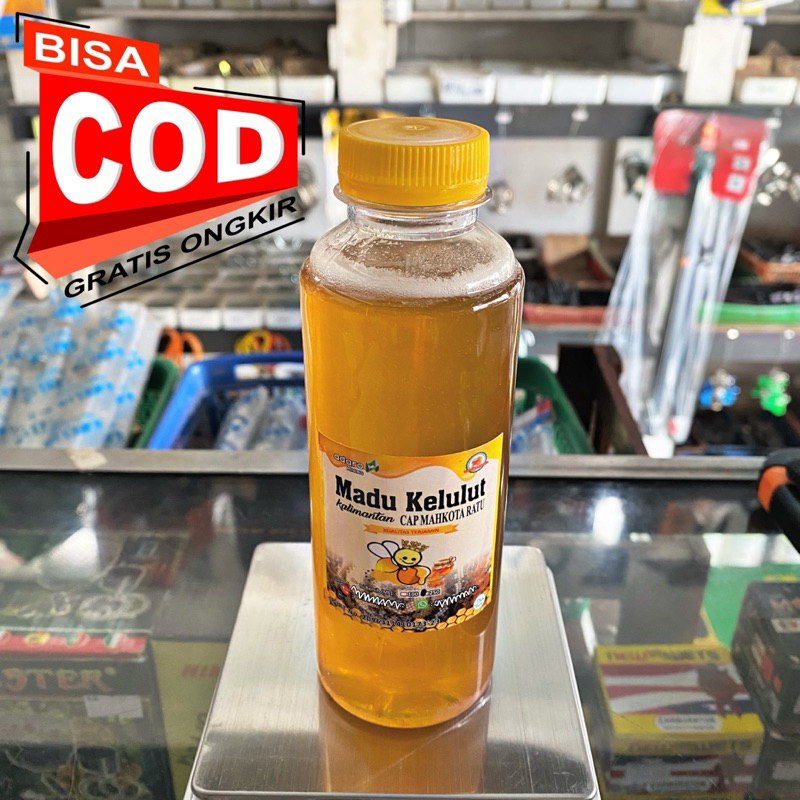 Jual Madu Kelulut 250ml Asli Kalimantan Cap Mahkota Ratu | Shopee Indonesia