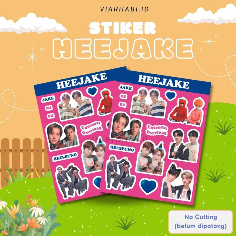Jual STIKER HEESEUNG JAKE HEEJAKE EDITION// STIKER KPOP/FREEBIES KPOP MURAH | Shopee Indonesia