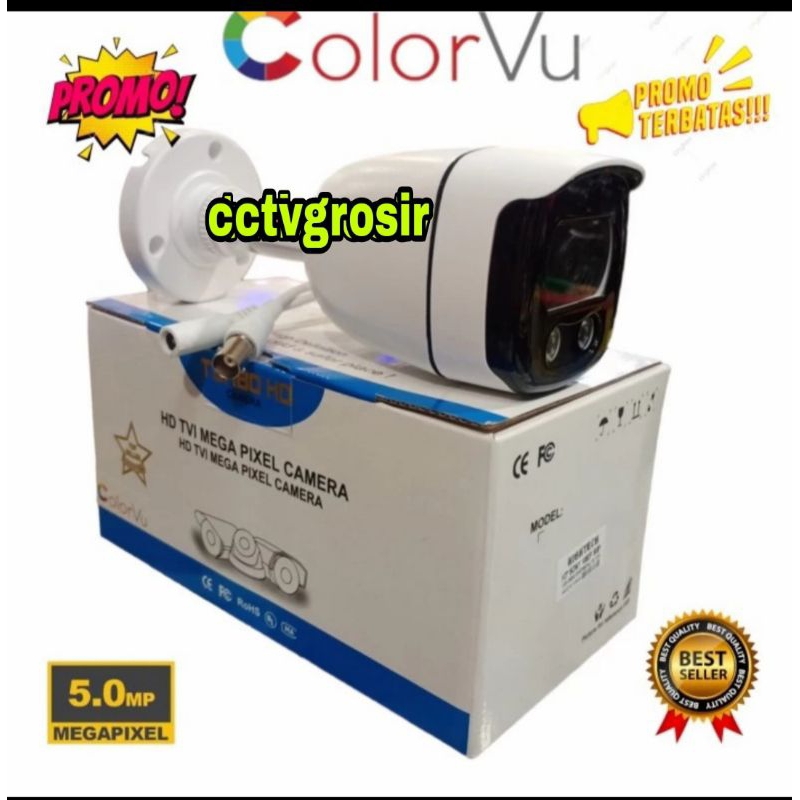 Jual CCTV OUTDOOR TURBO HD FULL COLOUR 5MP COLORVU | Shopee Indonesia
