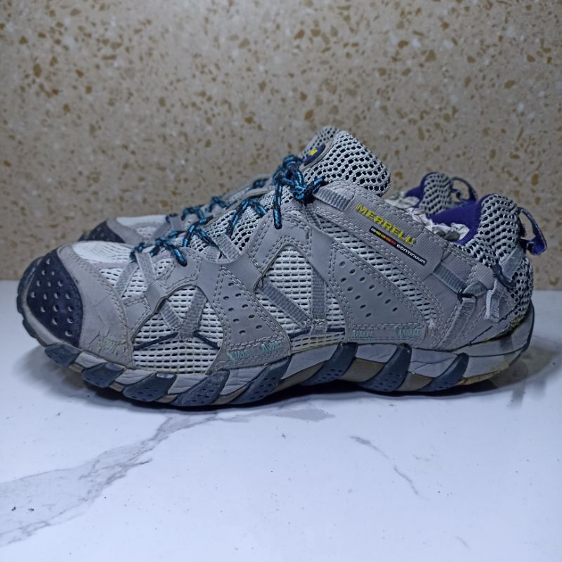 Jual Sepatu Merrell Drizlle Blue Depths Vibram | Shopee Indonesia