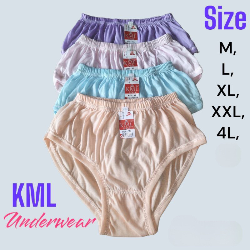 Jual CELANA DALAM WANITA KATUN POLOS KML | Shopee Indonesia