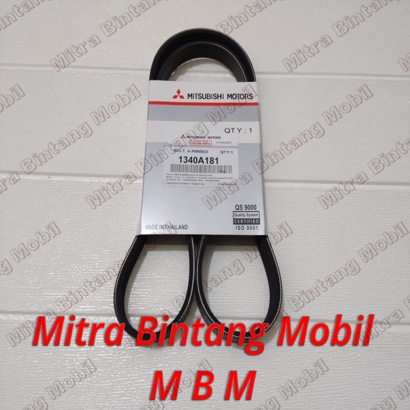 Jual Vanbelt Van Belt Fan Belt Fanbelt Tali Kipas Mitsubishi Xpander X-Pander Original 5PK 1266 ...