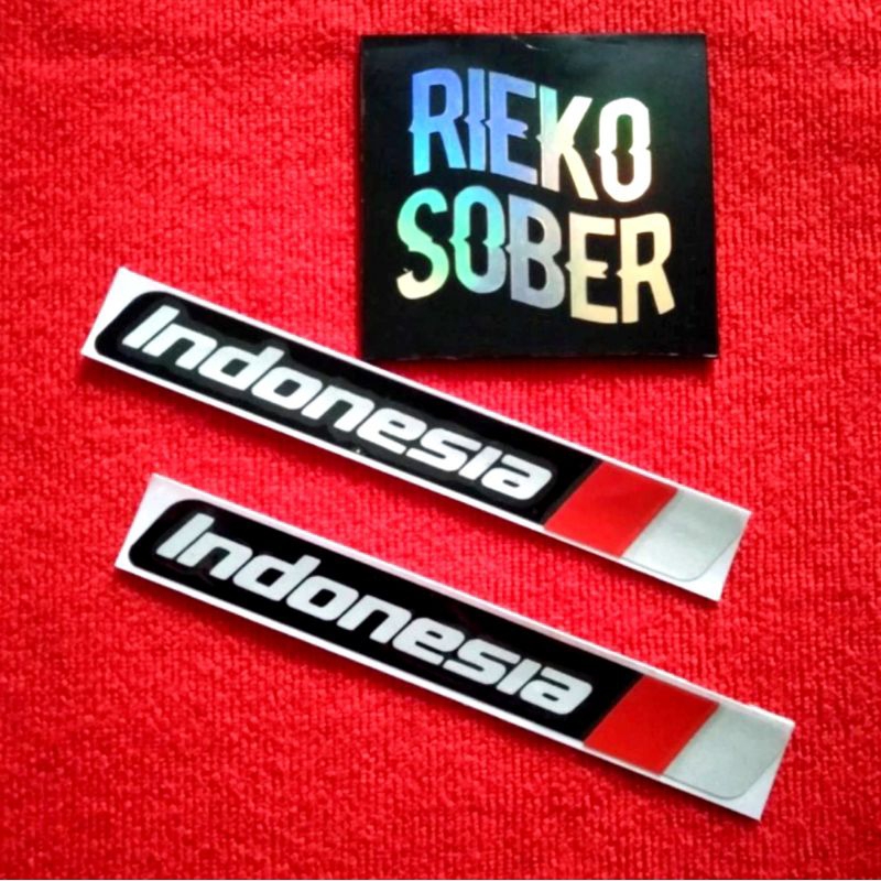 Jual Stiker Indonesia Visor Helm Merah Putih Indonesia | Shopee Indonesia