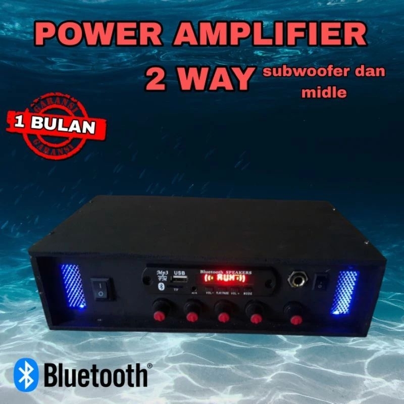 Jual POWER AMPLIFIER 2 WAY SUBWOOFER DAN MIDLE | Shopee Indonesia