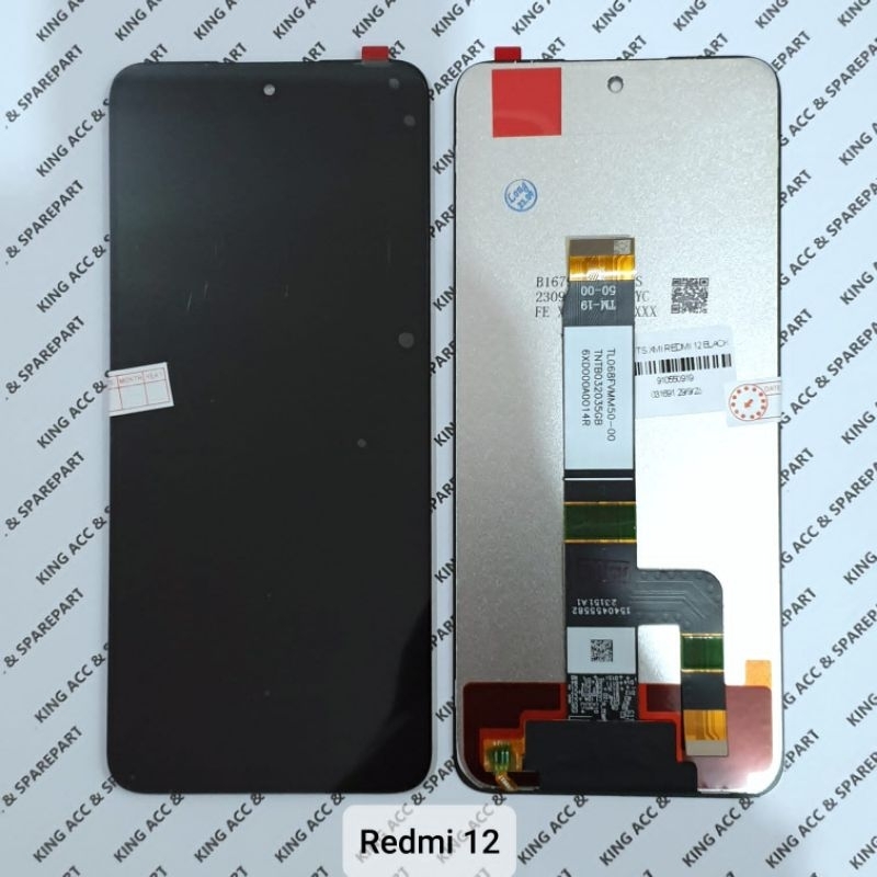 Jual LCD TOUCHSCREEN XIAOMI REDMI 12 4G 5G / REDMI 13 4G 5G / NOTE 12R / POCO M6 PRO 5G ORIGINAL ...