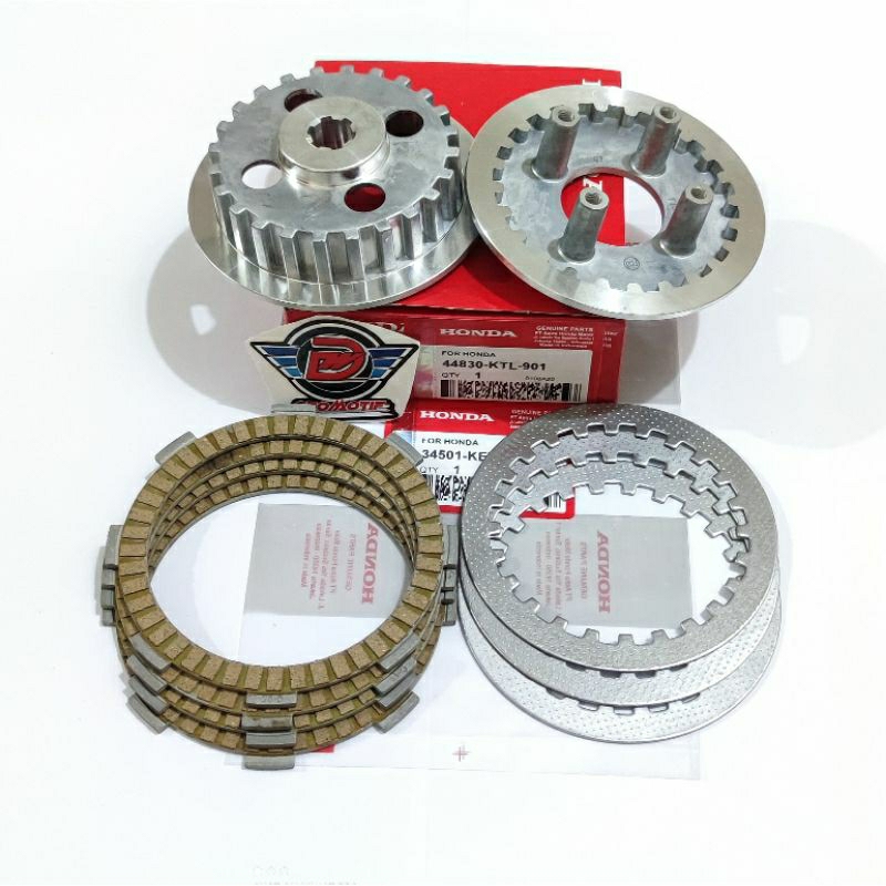 Jual RUMAH KOPLING KAKI4 SET+KAMPAS KOPLING+PLAT SUPRA FIT NEW, REVO100, LEGENDA | Shopee Indonesia