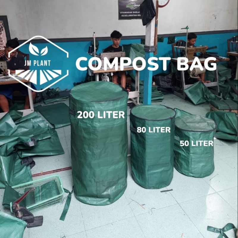 Jual Kompos Bag Compos Bag Bahan 200gsm Super Tempat Daur ulang Sampah ...