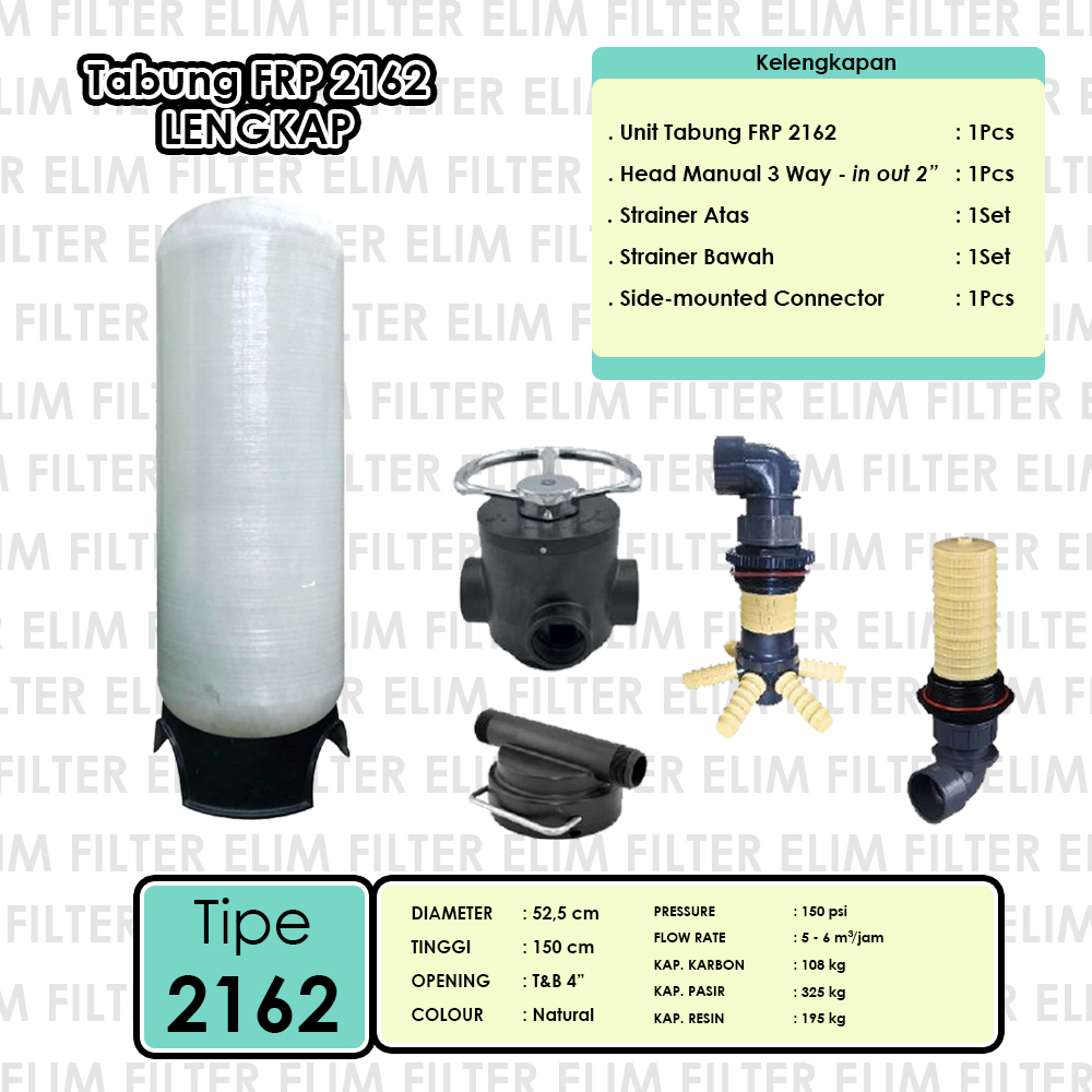 Jual Tabung Filter Air FRP 2162 | Shopee Indonesia