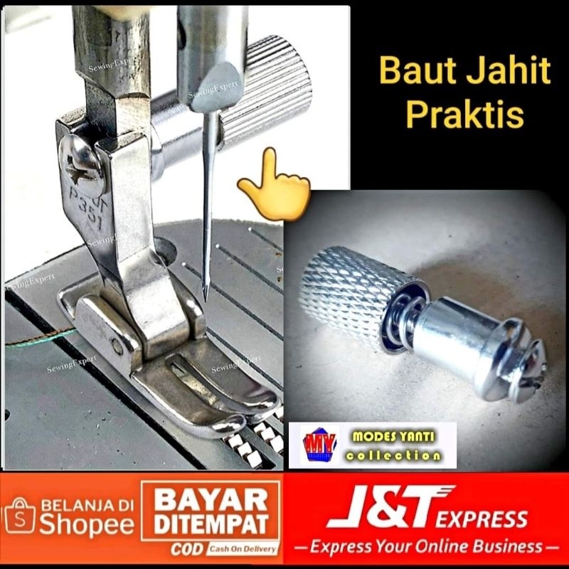Jual baut sepatu jahit praktis untuk mesin juki/typical & mesin jahit ...