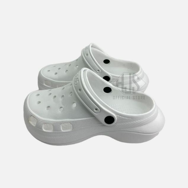 Jual Sandal Wanita Slip On Baim Fuji Polos Viral Jibbitz Sandal CROCS ...