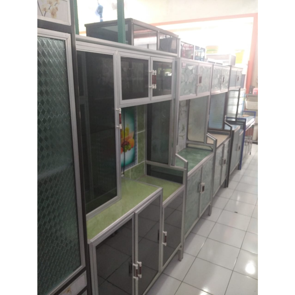 Jual Rak Piring RJW L 90 Keramik (Belkang Plat) - Kaca Ryben / Rak ...