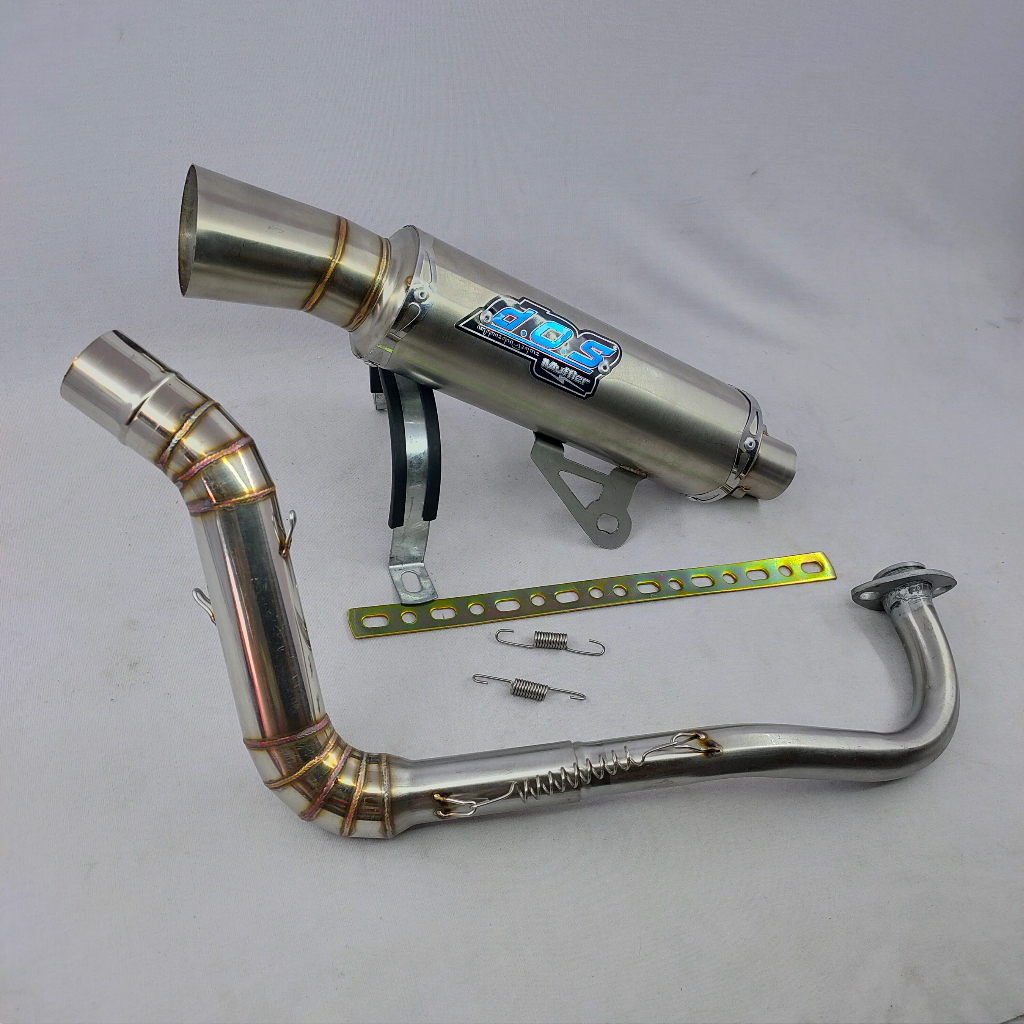 Jual Knalpot Samlong DOS Stainless Beat Karbu FI ESP Street Pop Scoopy Genio Vario 110 karbu 125 ...
