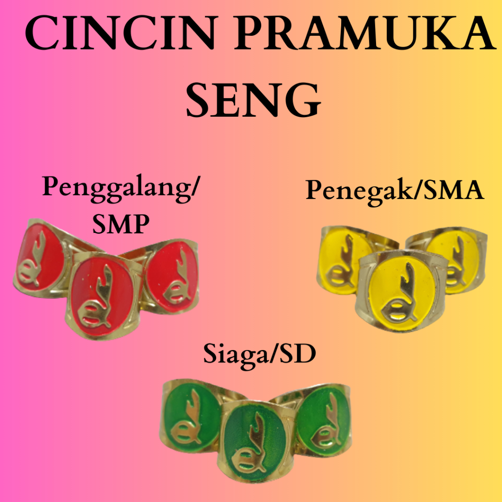 Jual - Cincin Hasduk / dasi Pramuka / Ring Dasi Pramuka/ Ring Besi Dasi ...