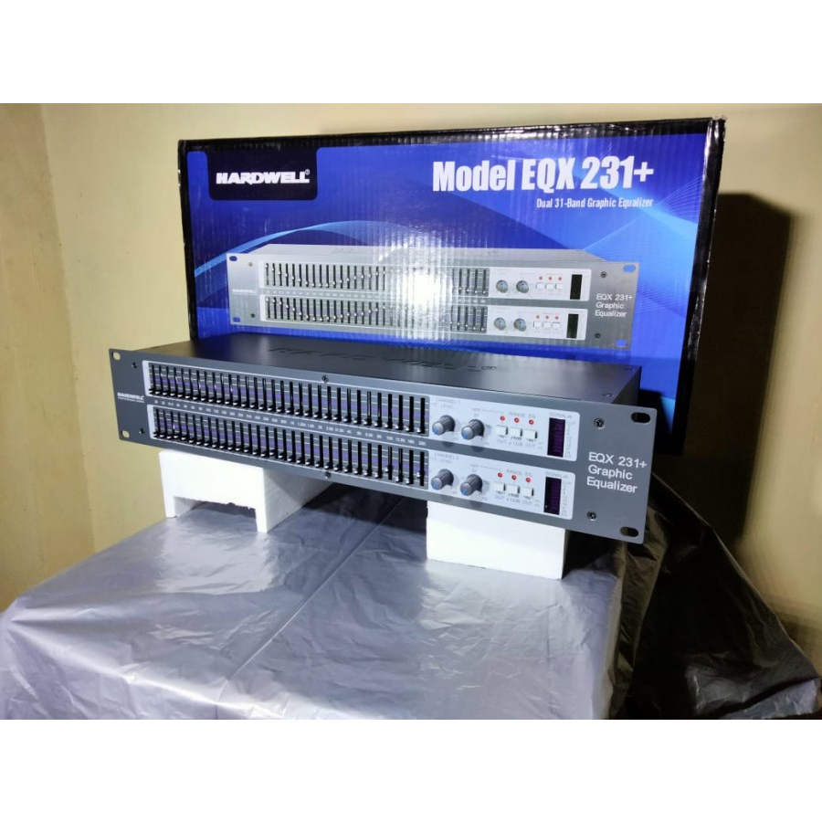 Jual Equalizer Equaliser Hardwell EQX 231 EQX-231+ Sub woofer ORIGINAL TERBAIK | Shopee Indonesia