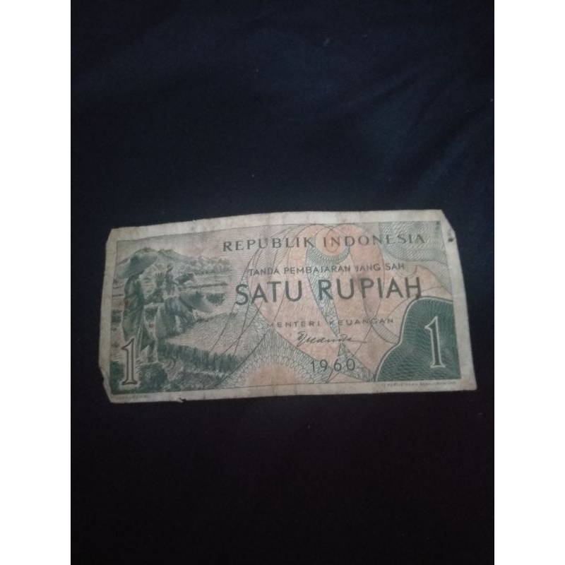 Jual uang jadul 1 rupiah taun 1960 | Shopee Indonesia