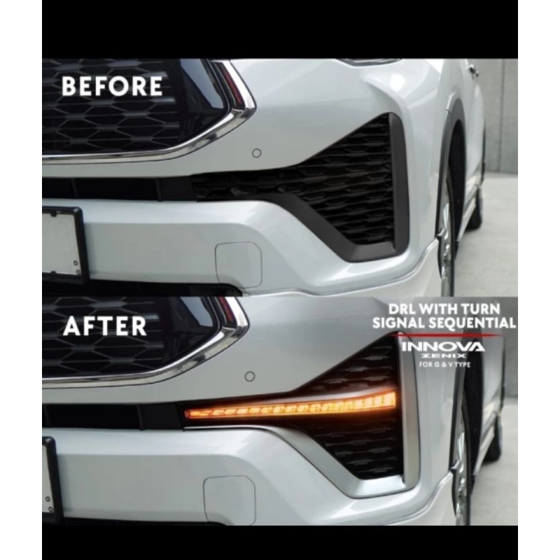Jual DRL LED + RUNNING SEIN FOGLAMP FOG LAMP INNOVA ZENIX | Shopee ...