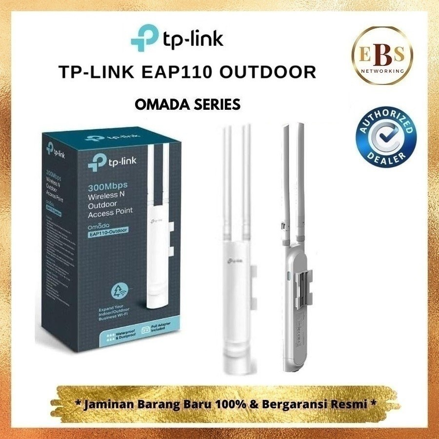 Jual TP Link EAP110 EAP-110 Outdoor 300Mbps Wireless N Outdoor Access ...