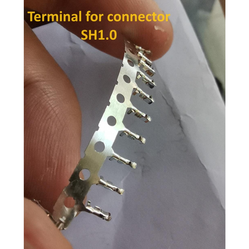 Jual 1pcs Metal Crimp Pin Connector Terminal Konektor JST SH1.0 Pitch ...