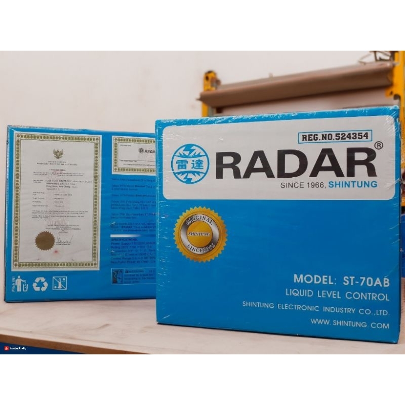 Jual RADAR SHINTUNG Pelampung Toren Bak Air-Pelampung Air Otomatis ...