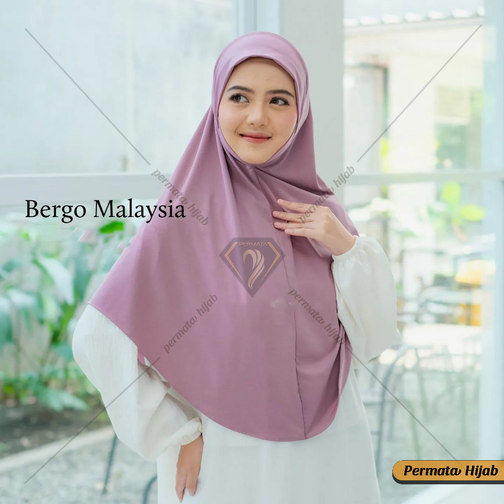 Jual Hijab dagu Malaysia \ Khimar niqab dagu \ Bergo instan dagu jersey premium L | Shopee Indonesia