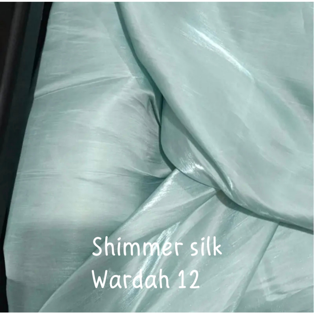 Jual BAHAN KAIN SHIMMER SILK METERAN PREMIUM | Shopee Indonesia